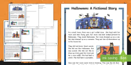 Halloween Reading Comprehension | Differentiated Activities