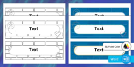 Editable Mindfulness Desk Name Tags Printable | Twinkl USA