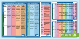 Progression Steps | Important Information for Teachers