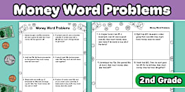 Second Grade Do I Have Enough Money Money Word Problems