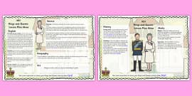 Comparing Elizabeth I and Queen Victoria KS1 Lesson Pack 6