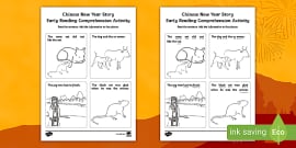 Chinese Zodiac Worksheet - Chinese New Year Phonics Activity