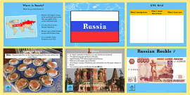 The Human Geography of Russia Lesson Pack - (teacher made)