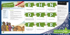 North America Geography Scavenger Hunt (teacher made)