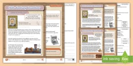 Victorian Inventions KS2 Sorting Activity (teacher made)