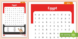 Egyptian Hieroglyphs Colouring | Colouring Sheets - Twinkl