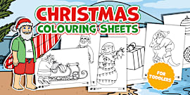 * NEW * Christmas Interactive Colouring for Toddlers