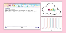 I Am Special Worksheet / Worksheet (Teacher-Made) - Twinkl
