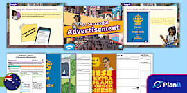 How do I teach the persuasive features in advertising?