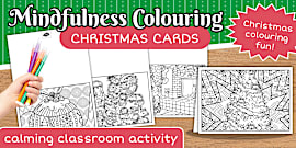 Christmas Gonk Colouring Pages