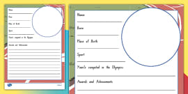Pizza Box Biography: Project and Rubric - Twinkl