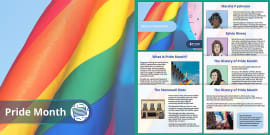 All About Pride Month PowerPoint - Primary Resources