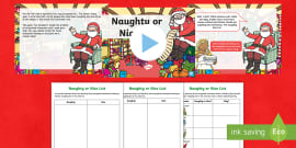 KS2 Naughty and Nice List Activity Pack - Twinkl