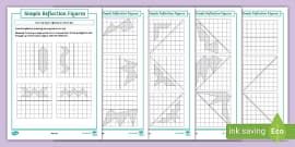 Geometry: Complete Simple Symmetric Figures PowerPoint