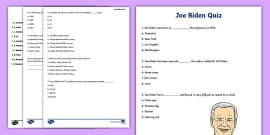 Who is Joe Biden? - Joe Biden Facts for Kids - Twinkl USA