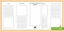 Australia Brochure Activity (teacher made) - Twinkl