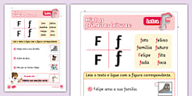 La letra F - Twinkl