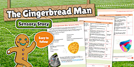 Sensory Story PowerPoint for The Gingerbread Man