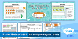 PlanIt Maths Y3 Fractions Display Pack (teacher made)