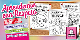 Pósters y carteles imprimibles para el aula de motivación
