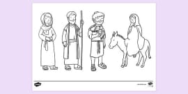 FREE! - Colouring Pages of Stephen in the Bible | Colouring Sheets