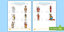 Old Testament Heroes Bingo | Christian Ed. | Twinkl USA