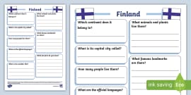 Finland PowerPoint 3rd/4th Class (Hecho por educadores)
