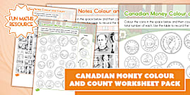 Printable Money | Canadian Play Money Printable Sheet