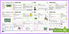 Year 3 SPaG - Summer Term 2 Activity Mats (teacher made)