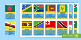 Top Trump Countries - Card Game - KS1 (teacher made)