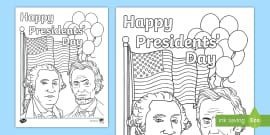 Presidents' Day Matching Cards - American Presidents, American History