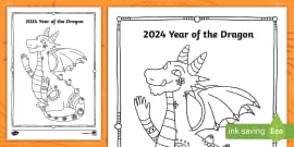 FREE! - 2024 New Year Mindfulness Colouring Activity Poster