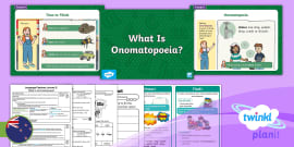 Language Feature Example Activity (teacher made) - Twinkl