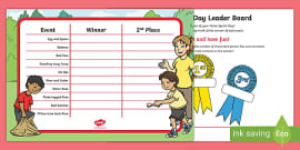 Sports Day Score Sheet Worksheet / Worksheet