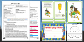 Caring Superhero Discussion Cards
