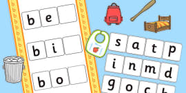 Initial b Sound Bingo and Lotto Game - bingo, lotto, literacy