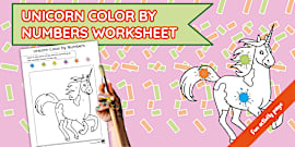 Snacks Color and Count Worksheet