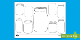 Dream Jar Template - Primary Resource (teacher made)