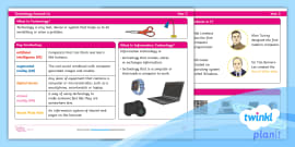 Computing: Technology Around Us: Technology in the Home Year 2 Lesson 2