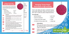 FREE! - Tissue Paper Colouring Sheet | Colouring Sheets