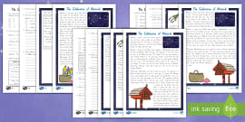 The Kites of Matariki Reading Activity (teacher made)