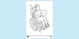 FREE! - Girl Taking Off Shirt Colouring | Colouring Sheets