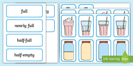 How Much Does It Hold? Capacity Worksheets | Early Years