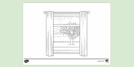 FREE! - Window on a Computer Colouring Sheet | Colouring Sheet