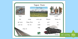 Tangiwai Disaster Visual Map - Years 5-6 - Twink NZ - Twinkl