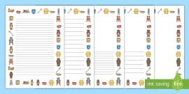 Goldilocks editable speech bubbles Worksheet / Worksheets