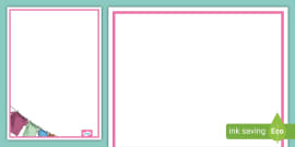 FREE! - Washing Machine Page Border | Page Borders | Twinkl