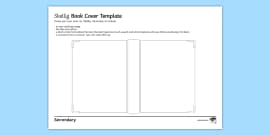 Design a Book Cover Worksheet (teacher made) - Twinkl