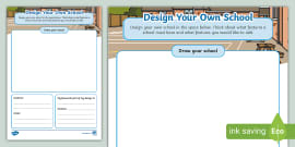 Design Your Own School Uniform Activity Sheet (teacher made)