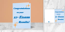 Exam Congratulations Cards | Twinkl Party (teacher made)